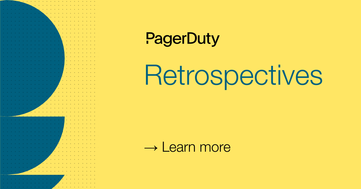 PagerDuty Post-Incident Reviews Howie